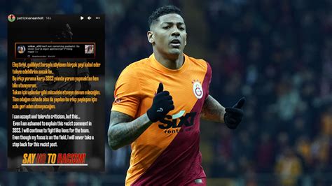 Galatasarayın Ünlü Oyuncusu Patrick Van Aanholt Kendisine Karşı