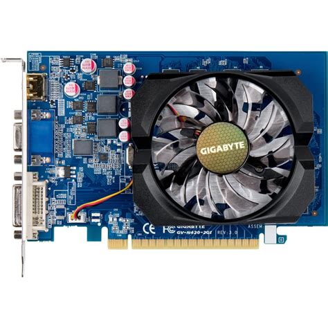 Видеокарта GeForce GT420 2048Mb GIGABYTE (GV-N420-2GI)цены в Киеве и ...