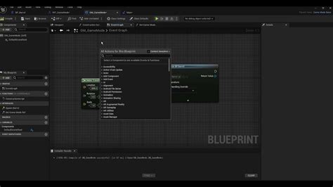 UE5 Blueprints Tutorial 051-9 Create a node: Blueprint Interface, Functions, Event (=No Outputs ...