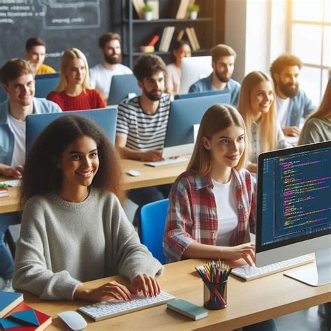 premium photo learn computer
