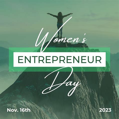 Womensentrepreneurday Successismyforte Certifiedcoach Annette Bechtold
