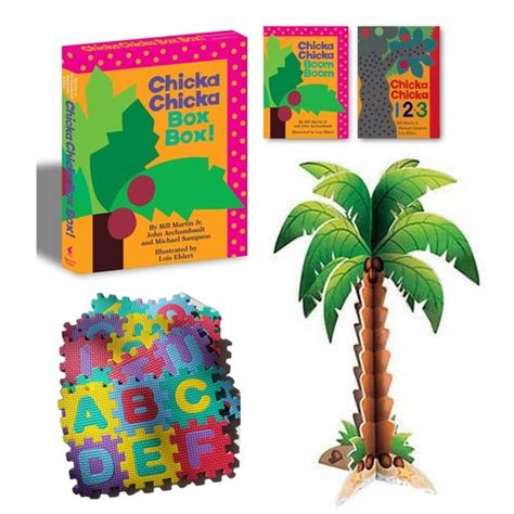 Chicka Chicka Boom Boom And Chicka Chicka 1 2 3 T Set Alphabet
