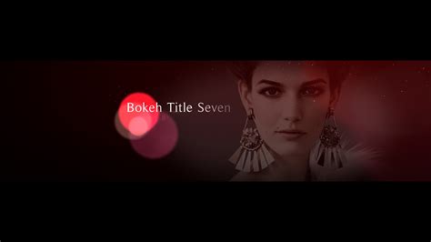 Bokeh Title On Behance