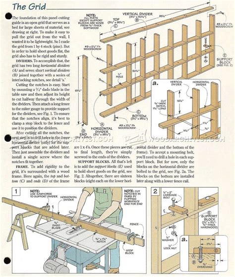 Vertical Panel Saw Plans Panel Saw How To Plan Paneling