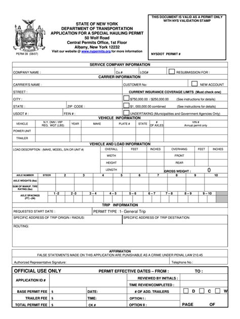 Permit Form Fill Out And Sign Online Dochub