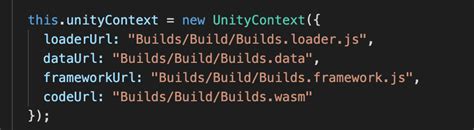 Configuration Question Issue Jeffreylanters React Unity Webgl GitHub