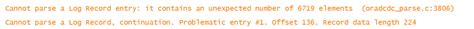 solved problem with replicate [oracle source to oracle ta qlik
