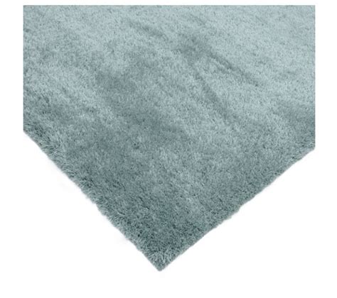 tapis shaggy python en polyester bleu ciel 200x290 cm tapis salon