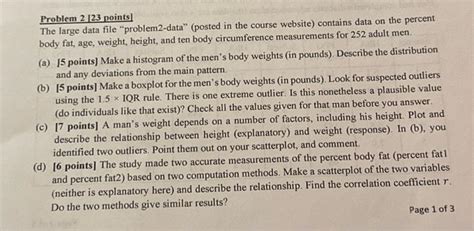 Solved Problem 2 23 Points The Large Data File