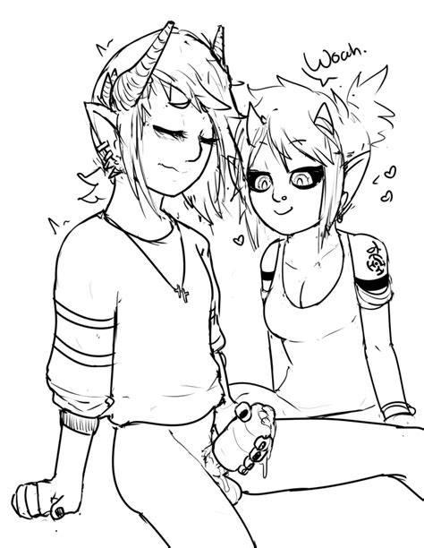 Rule 34 1boy 1girls Artificial Vagina Demon Girl Dragon Boy Feldinyr Meatshole Female Male