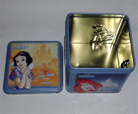 Filmic Light Snow White Archive Disney Princess Theme Park Square Tin