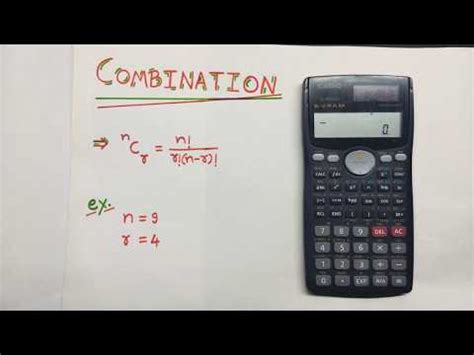 How To Calculate Ncr In Scientific Calculator