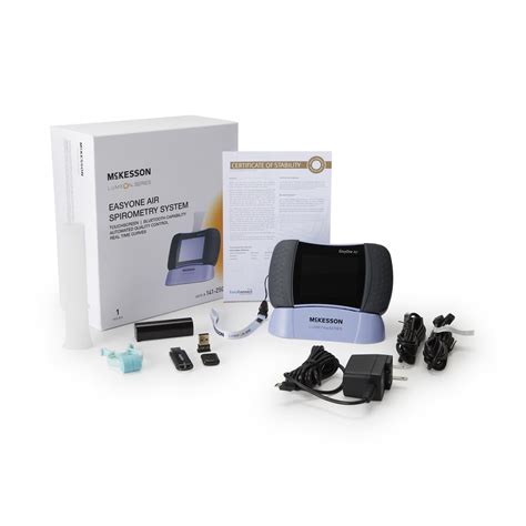 Spirometer System Mckesson Lumeon™ Digital Display Disposable Reusable