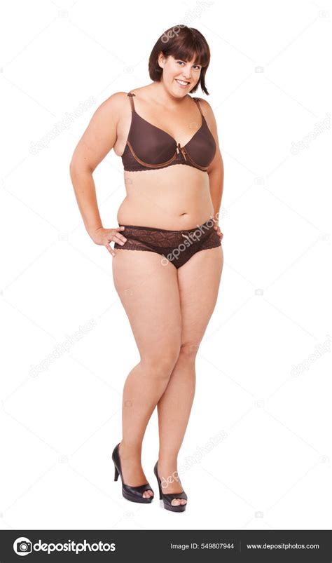 Curvaceous And Proud Of It Full Length Portrait Of A Voluptuous Woman
