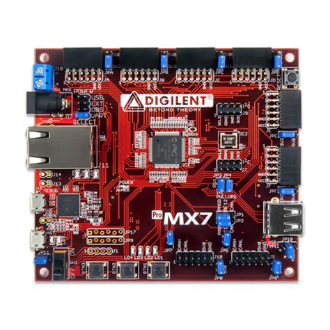 digilent pro mx7 pic32 based embedded systems trainer board at mg