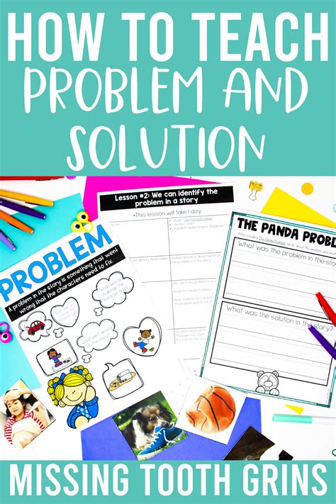 Problem And Solution Anchor Chart Pinterest