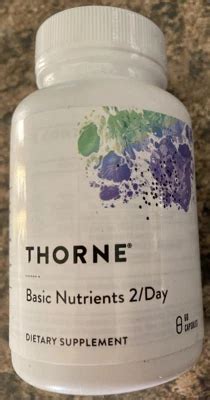 Thorne Basic Nutrients 2 Day Comprehensive Daily Multivitamin With