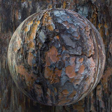 Artstation Tree Bark Bundle 25 Materials 8k Free Sample Game
