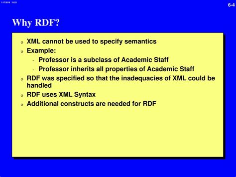 Lecture 6 Rdf And Rdf Security Dr Bhavani Thuraisingham Ppt Download