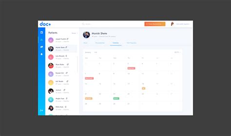 Dashboard UI Design DOC Plus On Behance