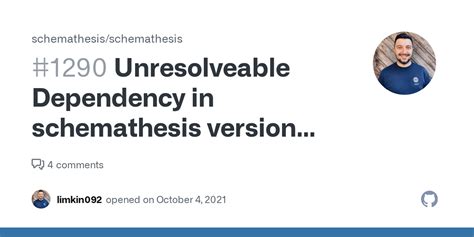 Unresolveable Dependency In Schemathesis Version BUG Issue Schemathesis