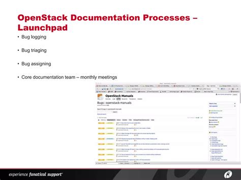 Openstack Documentation In The Open Ppt