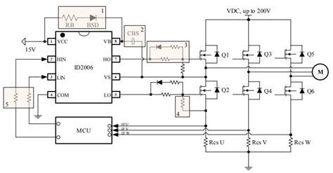 Id2006 200v半桥驱动芯片 深圳骊微电子