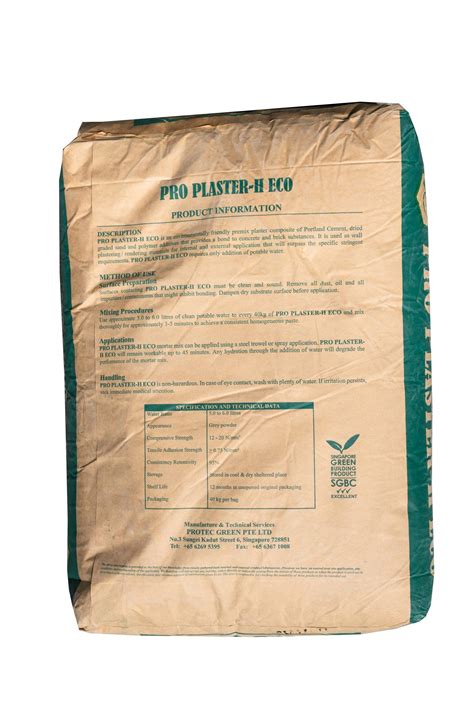 Pro Plaster H Eco Prospaq Group