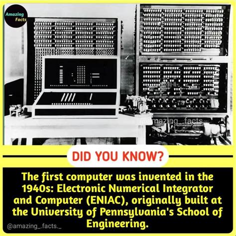 First Computer Invented
