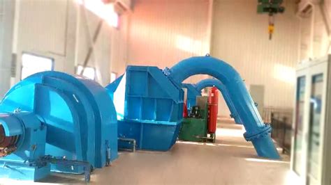 100kw 50mw Power Output Pelton Wheel Turbine Generator With Air Oil
