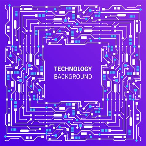 Premium Vector Vector Lines Background With Frame Of Technology Concept Minimal Texture With