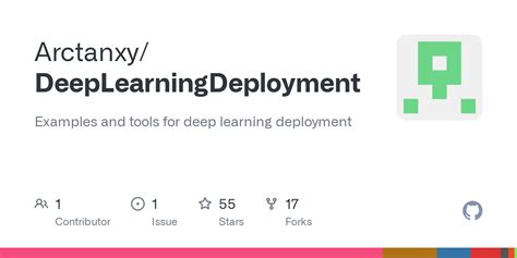 Github Arctanxy Deeplearningdeployment Examples And Tools For Deep Learning Deployment
