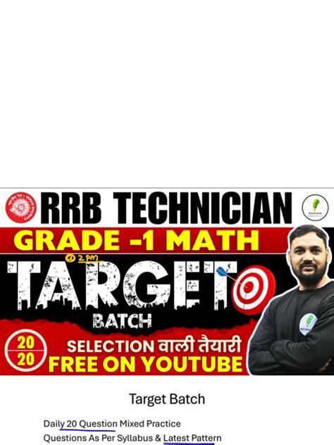 Target Batch Class 03 S Pdf