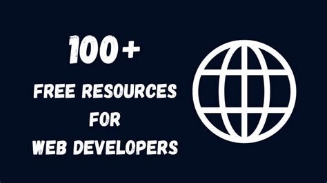 100 free resources every web developer must try shefali