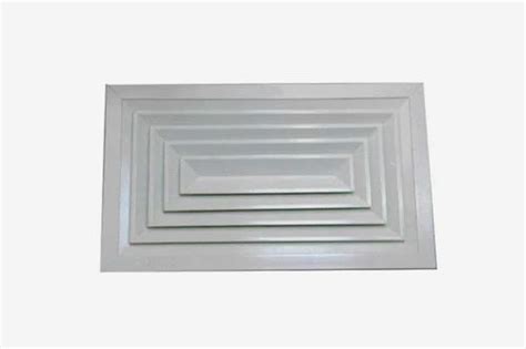 Aluminium Powder Coated Rectangular Ceiling Diffuser For Ac Shape Rectangle At ₹ 750sq Ft In