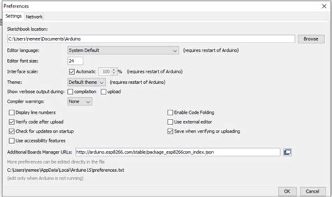 Install ESP8266 ESP32 Boards On Arduino IDE NematicsLab