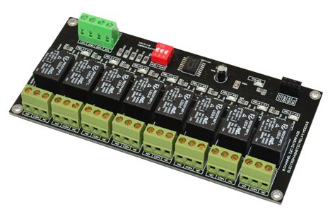 Channel I C Electromagnetic Relay Module Arduino Raspberry V V DIN Iotmug Traffic Light