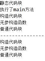 Java中静态代码块构造代码块构造函数普通代码块 YSOcean 博客园