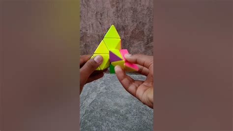 Pyramix Cube Solving Magic Tricks Trandingshorts Viral Viratkohli Trandingshorts Viralshorts