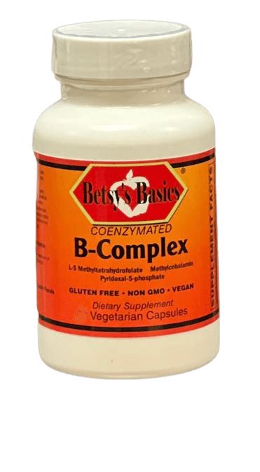 Coenzymated B Complex Vcap Betsys Health Foods