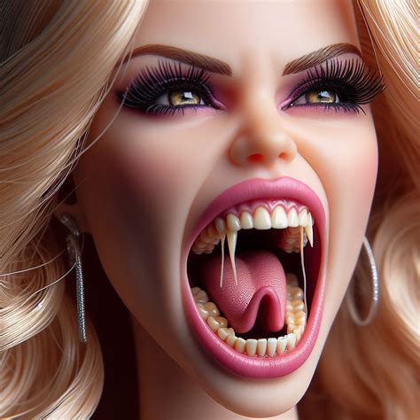 Evil Barbie Mouth By Algunuke On Deviantart Evil Barbie Mouth By Algunuke On Deviantart