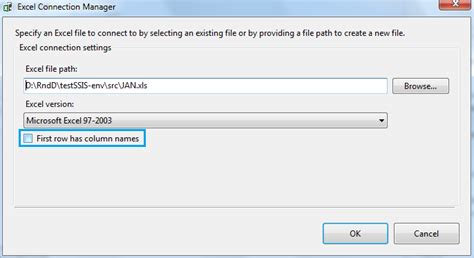 Sql Server Export Value In A Excel File Using Ssis Stack Overflow