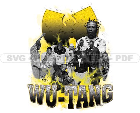 Wu Tang Clan Svg Tshirt Designs Rock Bands Tshirts Vintage Inspire Uplift