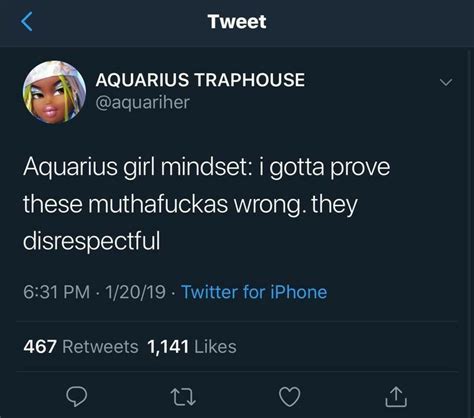 Follow For More Aquarius Twitter Quotes Aquarius Quotes For