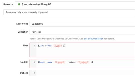 MongoDB Update Many Example Queries And Resources Retool Forum