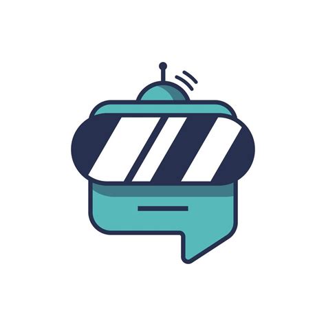 The Chat Bot Vector Design Illustration Modern Flat Style Chat Bot