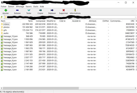 How To Download Message Data In One Json File And Not Splitted By 10k