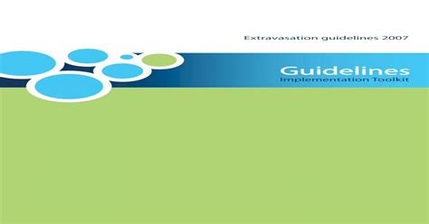 Pdf Extravasation Guidelines 2007 Dokumen Tips
