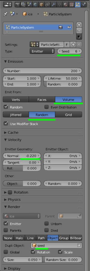 Cycles Render Engine Suspended Particles Inside A Material Procedural Blender Stack Exchange