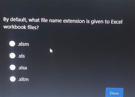 Solved By Default What File Name Extension Is Given To